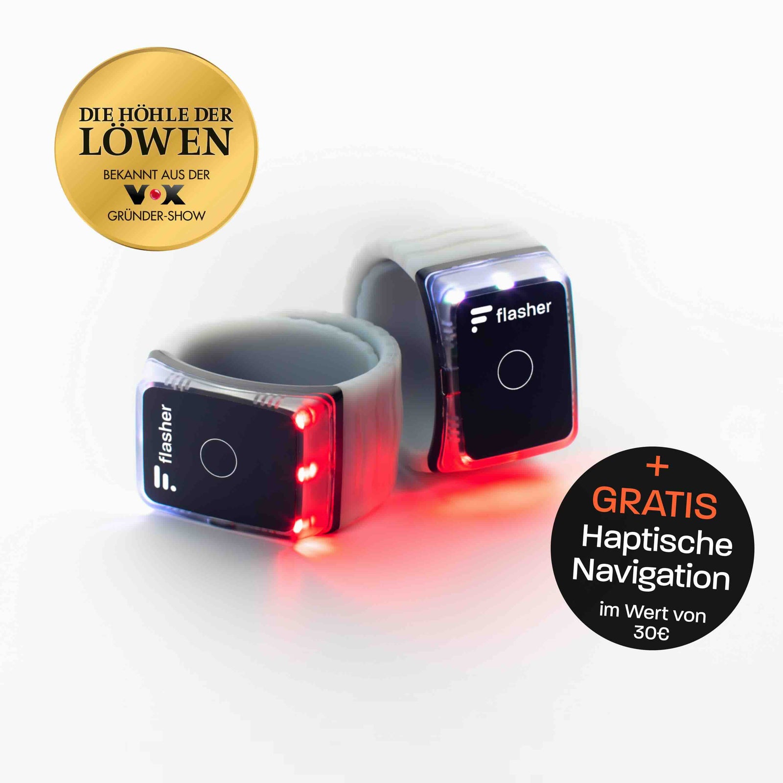 Der smarteste Blinker für jedes Fahrrad – Flasher Duo